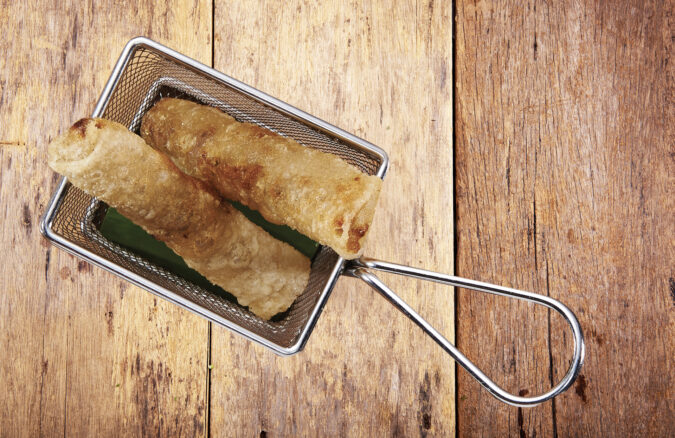 Deep Fried Spring Roll with Tiger Prawn | Chả Giò | An Viet